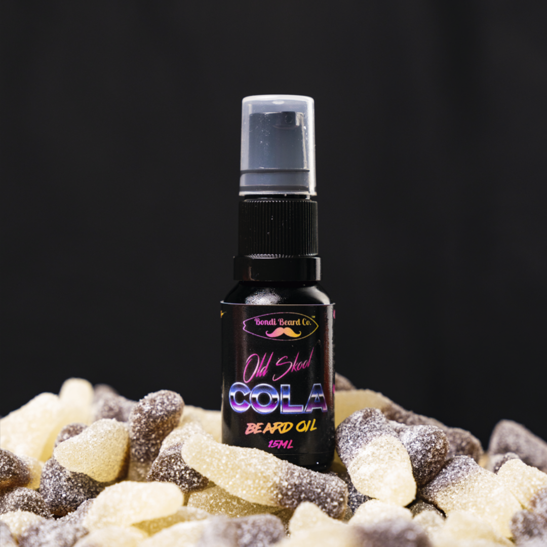 Old Skool Cola Beard Oil | Retro Beard Collection by Bondi Beard Co ...